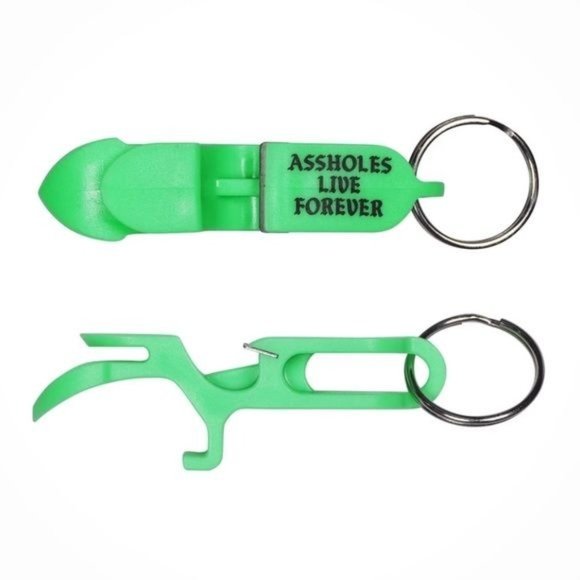Alf | Accessories | Alf Neon Green Bottle Opener Keychain New | Poshmark